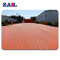 China SAIL 3 Axles 40ft Flatbed Semi Trailer Heavy Cargo Steel Frame Q345 for sale