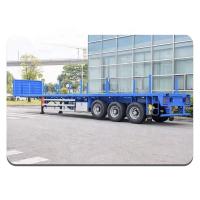 China SAIL 3 Axle 40ft Flatbed Semi Trailer 30T-60T Load Capacity Steel Truck Trailer for sale