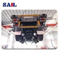 China SAIL Customized 20ft 40ft Steel Flatbed Semi Trailer 3 Axle for Tractor Shipping for sale