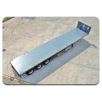 China SAIL 3 Axle Flatbed Semi-Trailer 40 ft 30-60ton Capacity Customizable Cargo Transport with Container Lock for sale