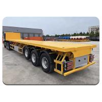 China SAIL Customized 13.6m 3 Axle 40ft Flatbed Semi Trailer High Strength Steel for Saudi Arabia for sale