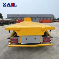 China SAIL Customized 13.6m 3 Axle 40ft Flatbed Semi Trailer High Strength Steel for Saudi Arabia for sale