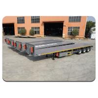 China SAIL 13.6m Three-Axle Flatbed Semi-Trailer 30T-100T Capacity for Container Transport for sale