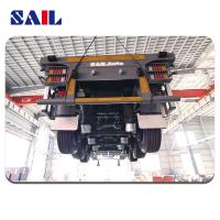China SAIL 13.6m Three-Axle Flatbed Semi-Trailer 30T-100T Capacity for Container Transport for sale