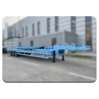 China SAIL 13.6m Three-Axle Steel Flatbed Semi-Trailer 40T Max Payload for Container Transport for sale