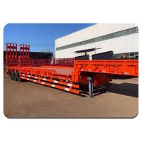 China SAIL Customizable 3 Axles 60-100 Ton Lowboy Semi Trailer Lowbed Truck Trailer for sale