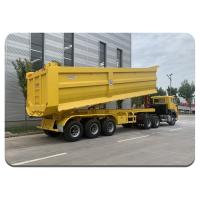 China SAIL Customizable 3-4 Axle 60 Ton Euro 5 Rear Tipper Semi Trailer for Sand Gravel for sale