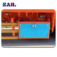 China SAIL 40ft Flatbed Semi Trailer Second Hand 3 Axles 30T-60T Capacity Q345 Steel for sale