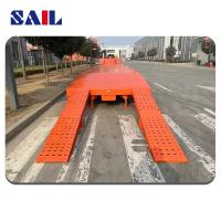 China SAIL Customizable Steel Gooseneck Lowbed Semi Trailer 3 Axle 4 Axle Flatbed Truck Trailer for Heavy Equipment Transport for sale