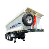 China SAIL 3 Axles 6x2 Right Steering Tipper Semi Trailer 30 Ton Heavy Duty Dump Truck for sale