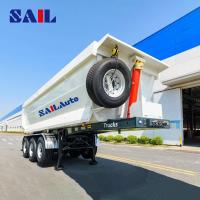 China SAIL 3 Axles 6x2 Right Steering Tipper Semi Trailer 30 Ton Heavy Duty Dump Truck for sale