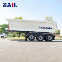 China SAIL 3 Axles 6x2 Right Steering Tipper Semi Trailer 30 Ton Heavy Duty Dump Truck for sale