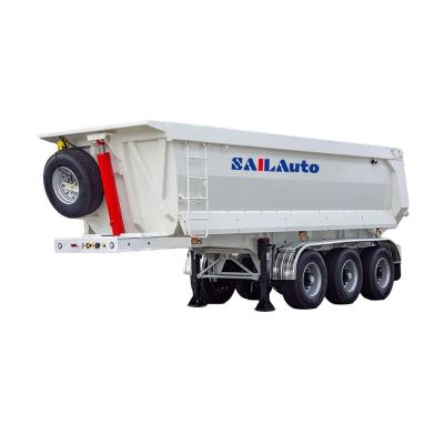 China 3 Axle 40 60 80 Ton Rear Tipper Semi Trailer Dump Truck Chinese Production for sale