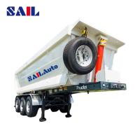 China 3 Axle 40 60 80 Ton Rear Tipper Semi Trailer Dump Truck Chinese Production for sale