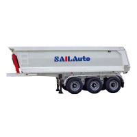 China SAIL 3 Axles Rear Tipper Semi Trailer 40 Ton Capacity Right Steering for Saudi Arabia Dump Truck for sale
