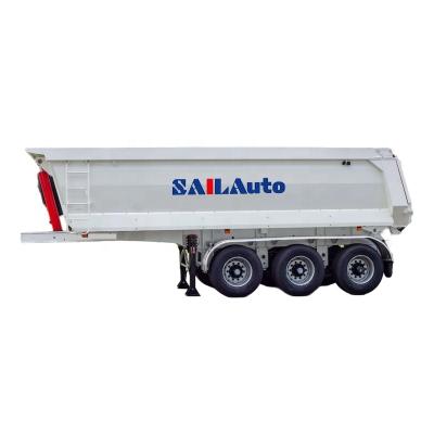 China SAIL 3 Axles Rear Tipper Semi Trailer 40 Ton Capacity Right Steering for Saudi Arabia Dump Truck for sale