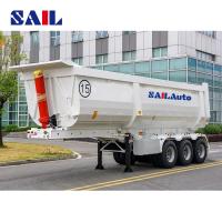 China SAIL 3 Axles Rear Tipper Semi Trailer 40 Ton Capacity Right Steering for Saudi Arabia Dump Truck for sale
