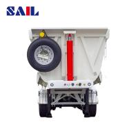 China SAIL 3 Axles Dump Truck Semi Trailer Rear Tipper 40 Tons Capacity Used Cargo Trucks for Saudi Arabia for sale