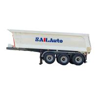 China SAIL 3 Axles Dump Truck Used Cargo Semi Trailer Rear Tipper Euro 5 Heavy Truck for Saudi Arabia for sale