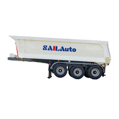 China SAIL 3 Axles Dump Truck Used Cargo Semi Trailer Rear Tipper Euro 5 Heavy Truck for Saudi Arabia for sale
