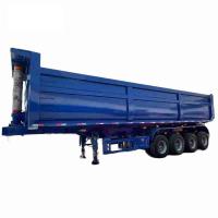 China SAIL Custom 8x4 4 Axles Steel Dump Truck Semi-Trailer Tipper 260HP for sale