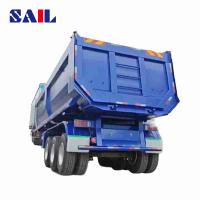 China SAIL Custom 8x4 4 Axles Steel Dump Truck Semi-Trailer Tipper 260HP for sale