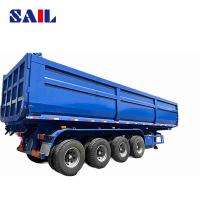 China SAIL Custom 8x4 4 Axles Steel Dump Truck Semi-Trailer Tipper 260HP for sale