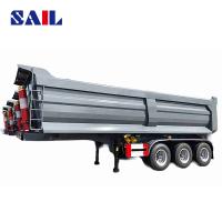 China SAIL Custom 8x4 4 Axles Steel Dump Truck Semi-Trailer Tipper 260HP for sale