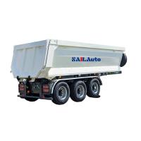 China SAIL 3 Axles Dump Semi Trailer Used Rear Tipper Truck 40 Ton Capacity for Saudi Arabia for sale