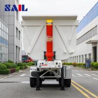 China SAIL 3 Axles Dump Semi Trailer Used Rear Tipper Truck 40 Ton Capacity for Saudi Arabia for sale
