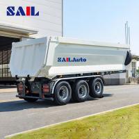 China SAIL 3 Axles Dump Semi Trailer Used Rear Tipper Truck 40 Ton Capacity for Saudi Arabia for sale