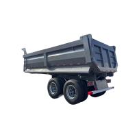 China SAIL Custom 6x4 3 Axle Hydraulic Dump Trailer Semi Trailer 8.3m Steel Body Dump Truck for sale