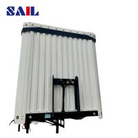 China SAIL 3 Axle 40 Ton 40ft Steel Van Box Side Curtain Semi Trailer Truck for sale