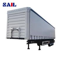 China SAIL 3 Axle 60 Ton 40ft Steel Side Curtain Semi Trailer 13750x2500x4000 mm for sale