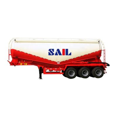 China SAIL 30-60 Ton Lightweight Cement Dry Powder Transport Tanker Semi Trailer Truck Custom Color for sale
