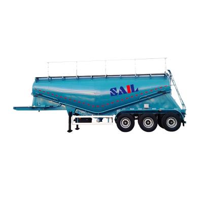 China SAIL OEM Custom 30-60 Ton V-Type Dry Cement Transport Powder Tanker Semi-Trailer for sale