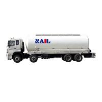 China SAIL OEM Dry Bulk Rigid Tanker Semi Trailer 30-50 Ton GVW Cement Powder Transport for sale