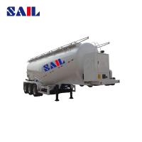 China SAIL OEM Dry Bulk Rigid Tanker Semi Trailer 30-50 Ton GVW Cement Powder Transport for sale