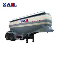 China SAL 3 Axle 20-80 Ton Vertical Dry Bulk Semi Trailer Cement Powder Tanker for sale