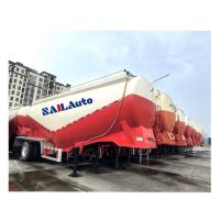 China SAIL OEM Custom 3 Axles 40 Ton Bulk Cement Powder Tank Transport Semi Trailer for sale