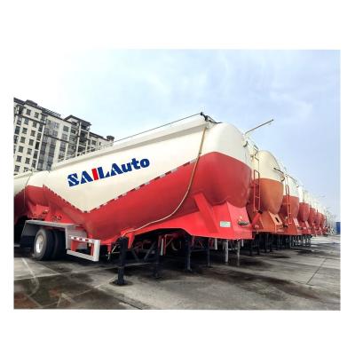 China SAIL OEM Custom 3 Axles 40 Ton Bulk Cement Powder Tank Transport Semi Trailer for sale