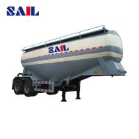 China SAIL OEM Custom 3 Axles 40 Ton Bulk Cement Powder Tank Transport Semi Trailer for sale
