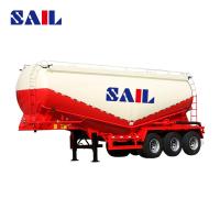 China Sail 3-Axle 42cm Powder Tanker Semi-Trailer Aluminium Alloy 40CBM 13000x2500x4200mm for sale