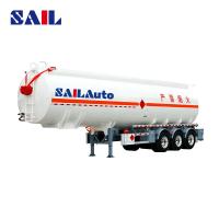China SAIL Custom 3 Axles 55-60 CBM LPG Tanker Trailer Lightweight Oil Catch Tank Truck for sale