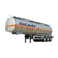 China SAIL Custom 3 Axles 40000L Asphalt Insulation Tanker Semi Trailer Steel Plate Suspension for sale