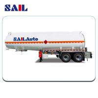 China SAIL Custom Aluminum Alloy Liquid Nitrogen Oil Water Storage Tanker Trailer 500L-5000L 3-40 Ton for sale
