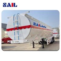 China SAIL Customizable 40000-50000L Tri-Axle Carbon Steel Oil Fuel Transport Tanker Semi-Trailer 25 Ton Payload for sale