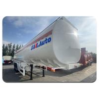 China SAIL Customizable 50000 Liter Steel Oil Fuel Tanker Truck Trailer with 2 Fuwa Axles for sale