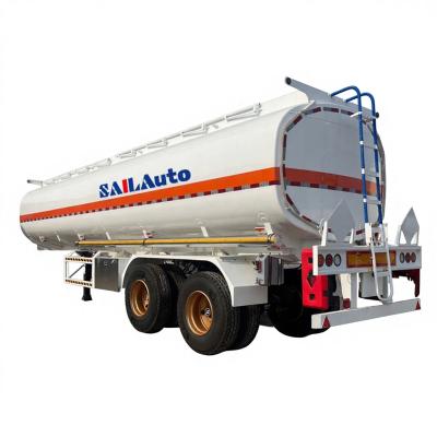 China SAIL 3 Axle 42000-50000 Liters Carbon Steel Fuel Tanker Semi Trailer for Diesel Petrol Gasoline for sale