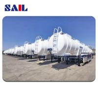 China SAIL 3 Axles Stainless Steel 23m Chemical Liquid Tanker Semi Trailer for Sulphuric Acid Transport for sale